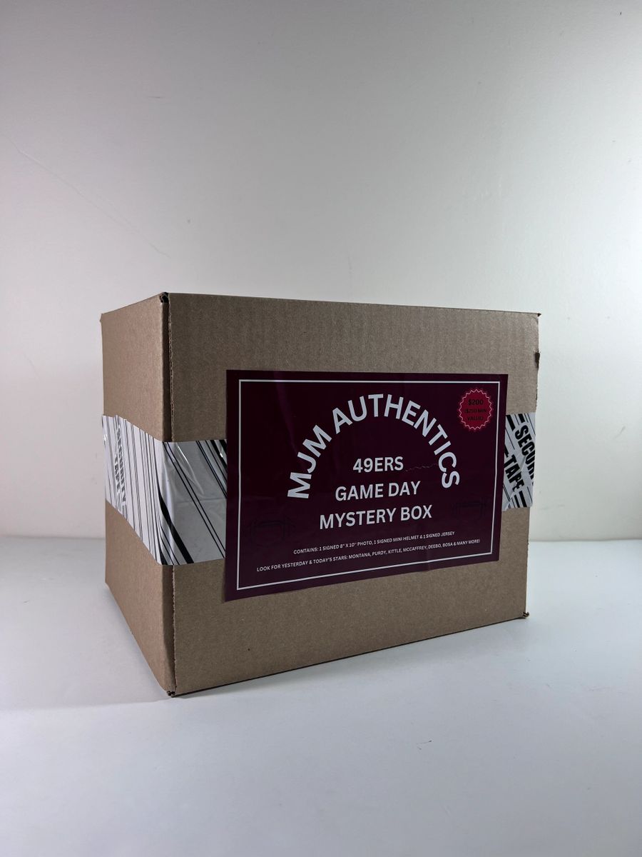 MJM Authentics SF 49ers Game Day Mystery Box