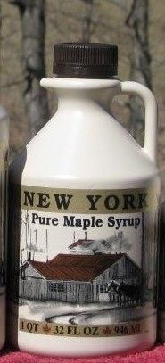 Two Quarts of maple syrup $44.00 + shipping priority mail $18.40