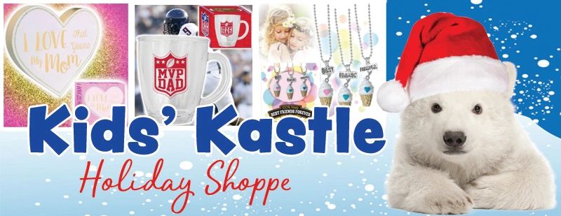 Kids' Kastle Holiday Shoppe, HOLIDAY SHOP, HOLIDAY BAZAAR, SANTA SHOP