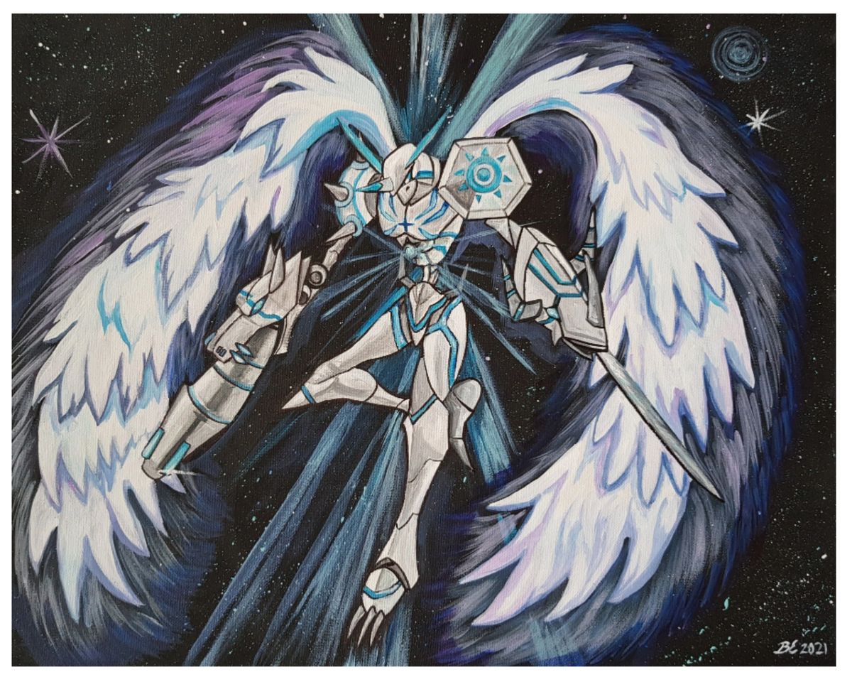 Omnimon Merciful Mode Digimon Print