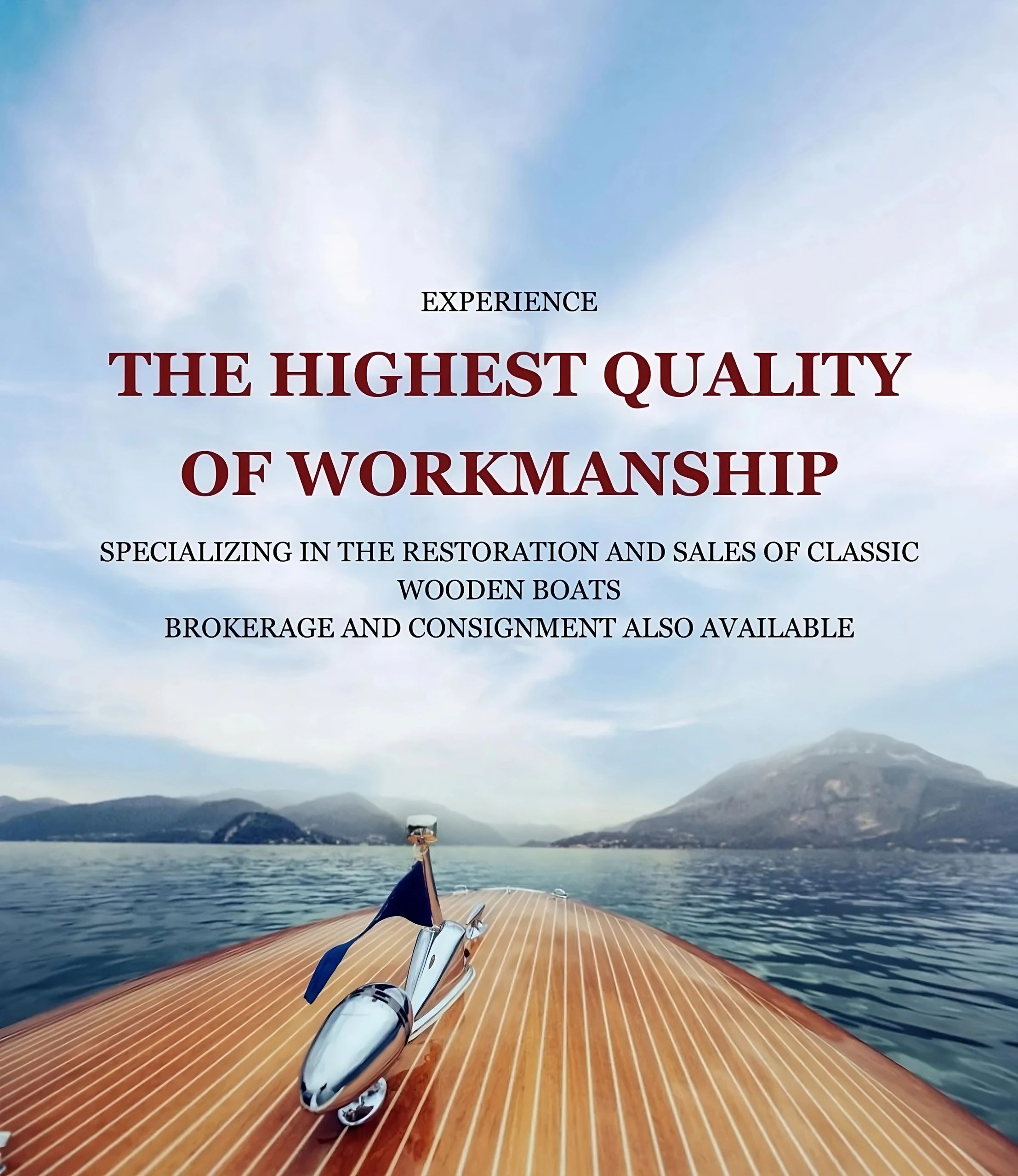 Boat Restoration Services - Timeless Boats