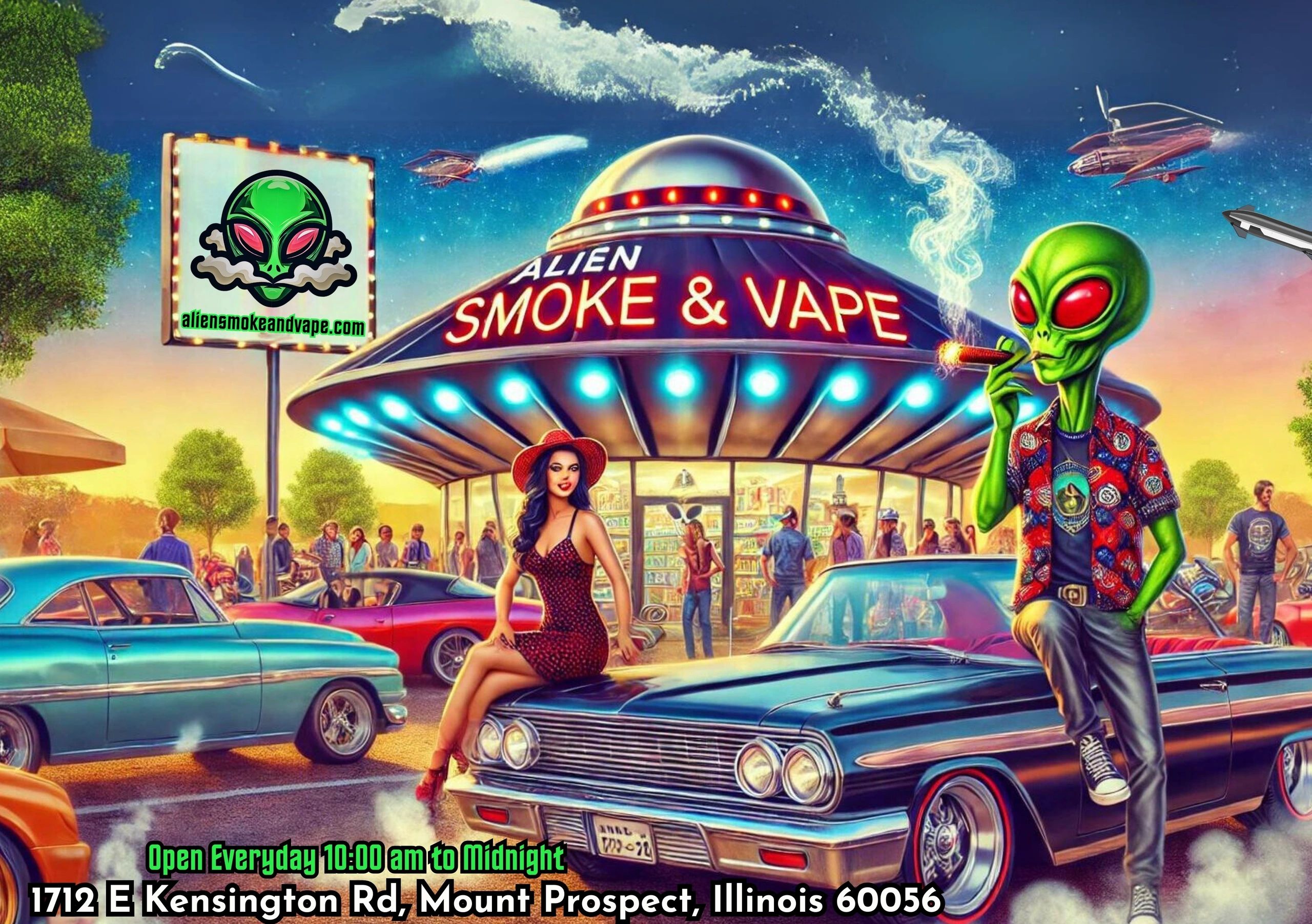 Alien Smoke and Vape