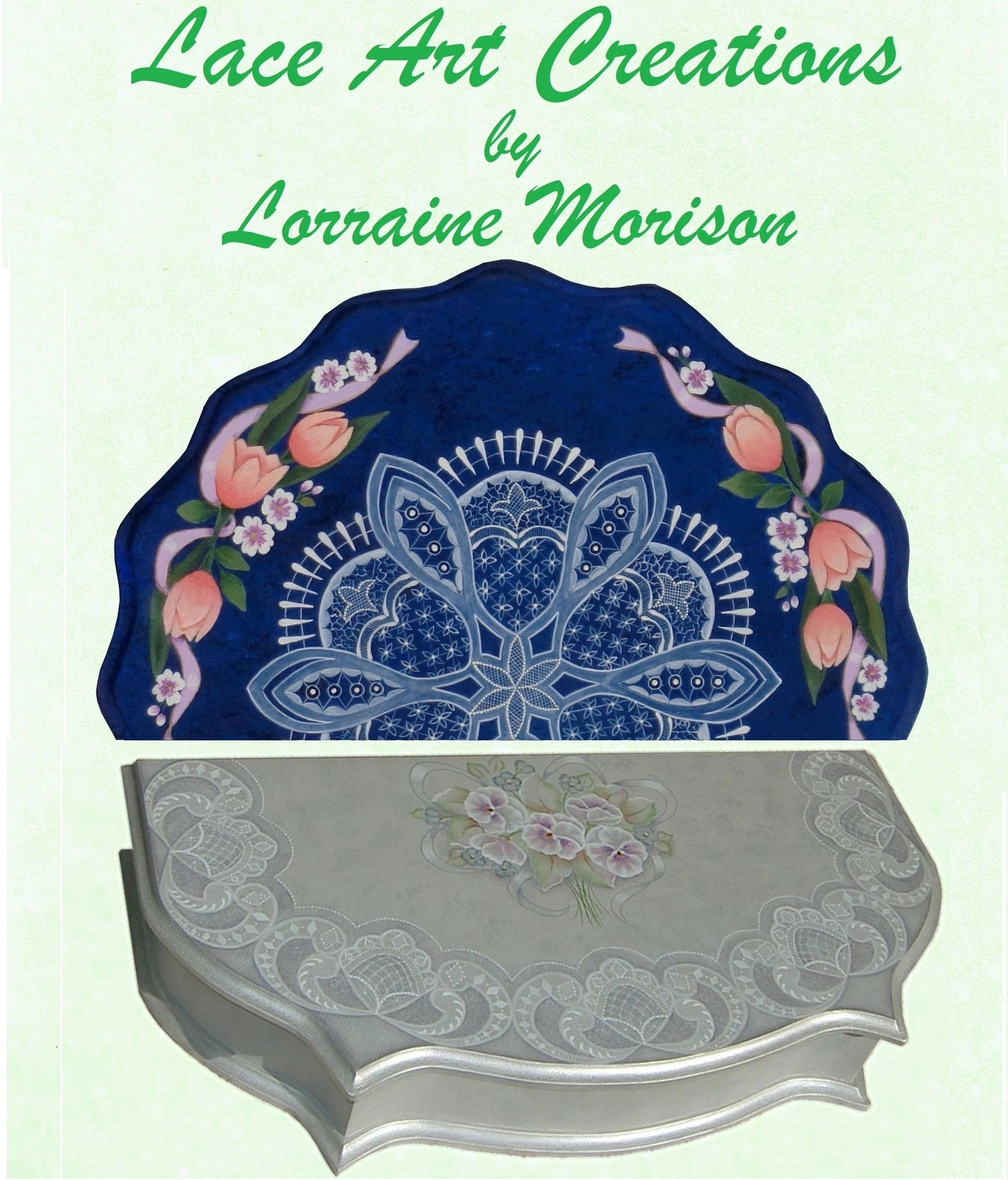 Lace Art Creations - Decorative Painting, Pattern Packets