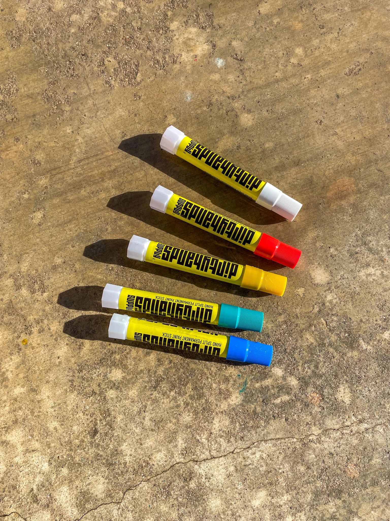 Hand Mixed Multicolor Permanent Markers - Dirty Hands Supply Online Store