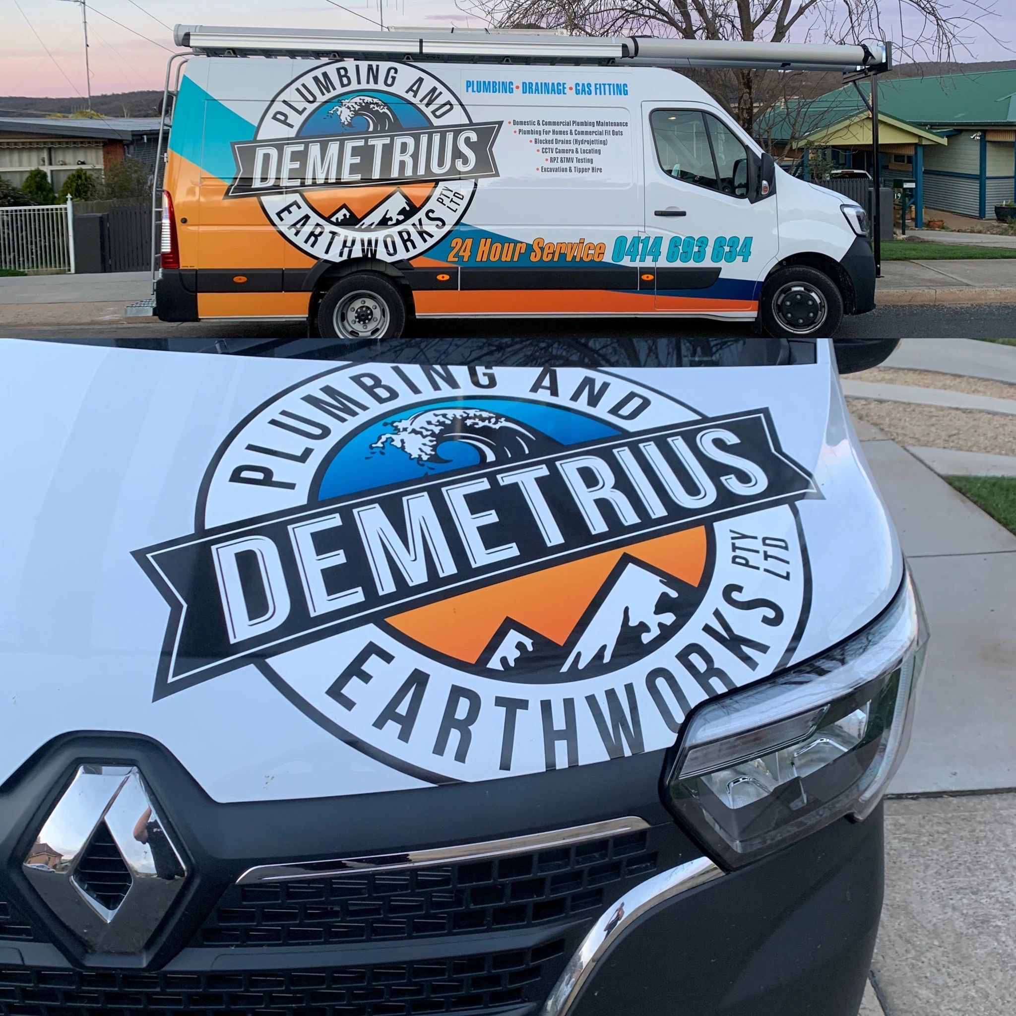 Demetrius Plumbing and Earthworks Pty Ltd - Plumbing, Earthworks