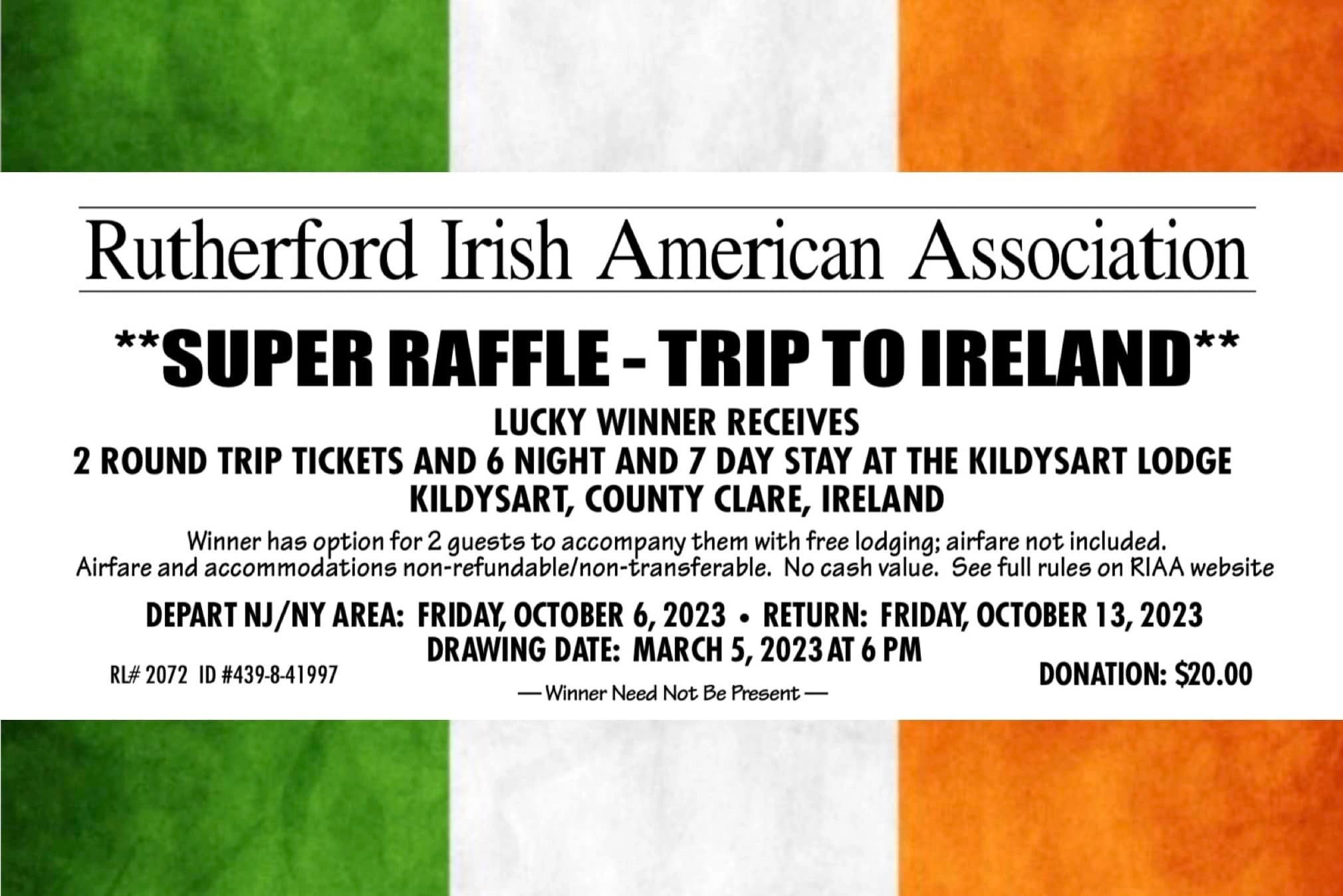 Rutherford Irish American Association - Home