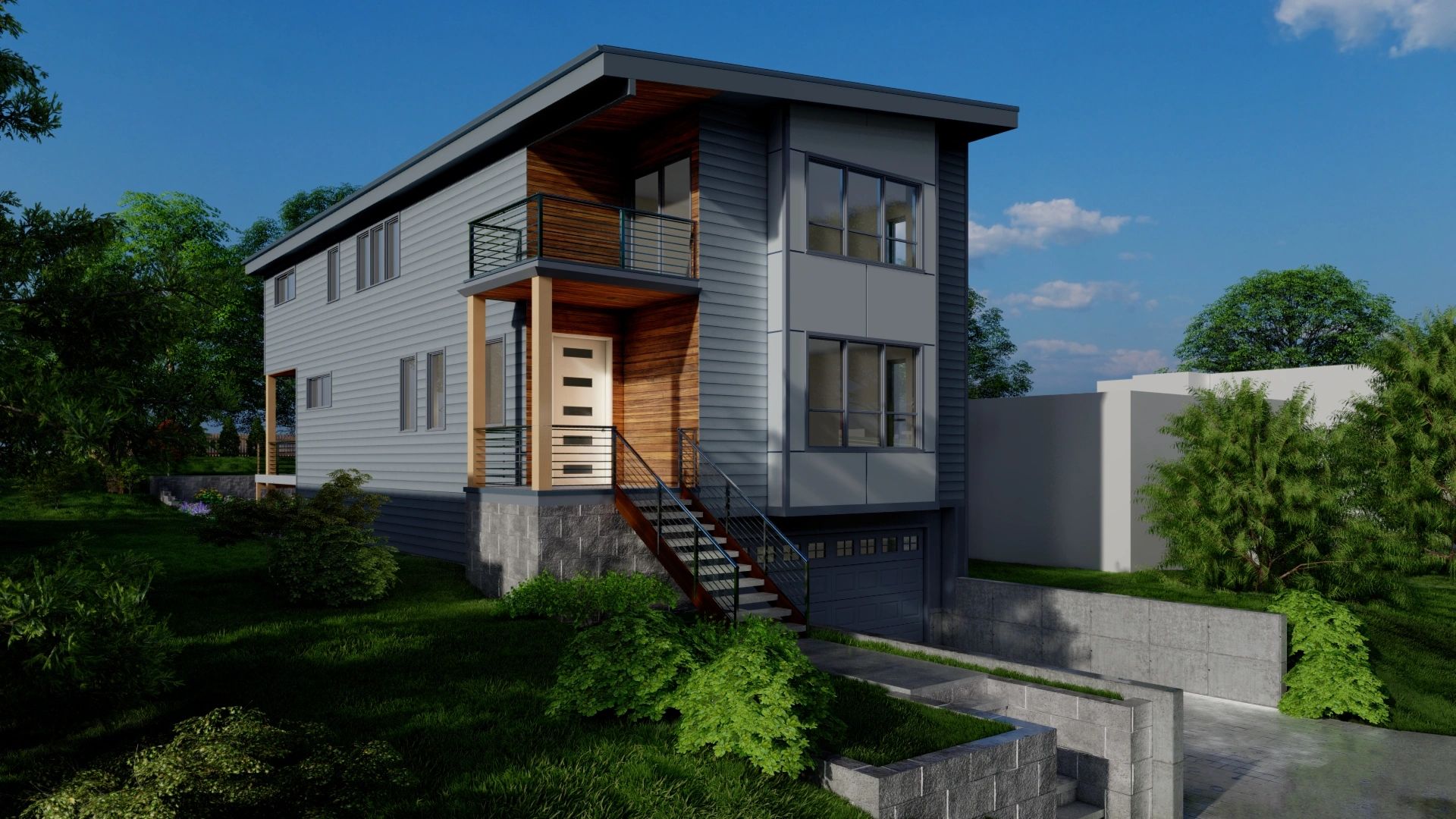 Photorealistic Renderings of New Seattle Home For Sale