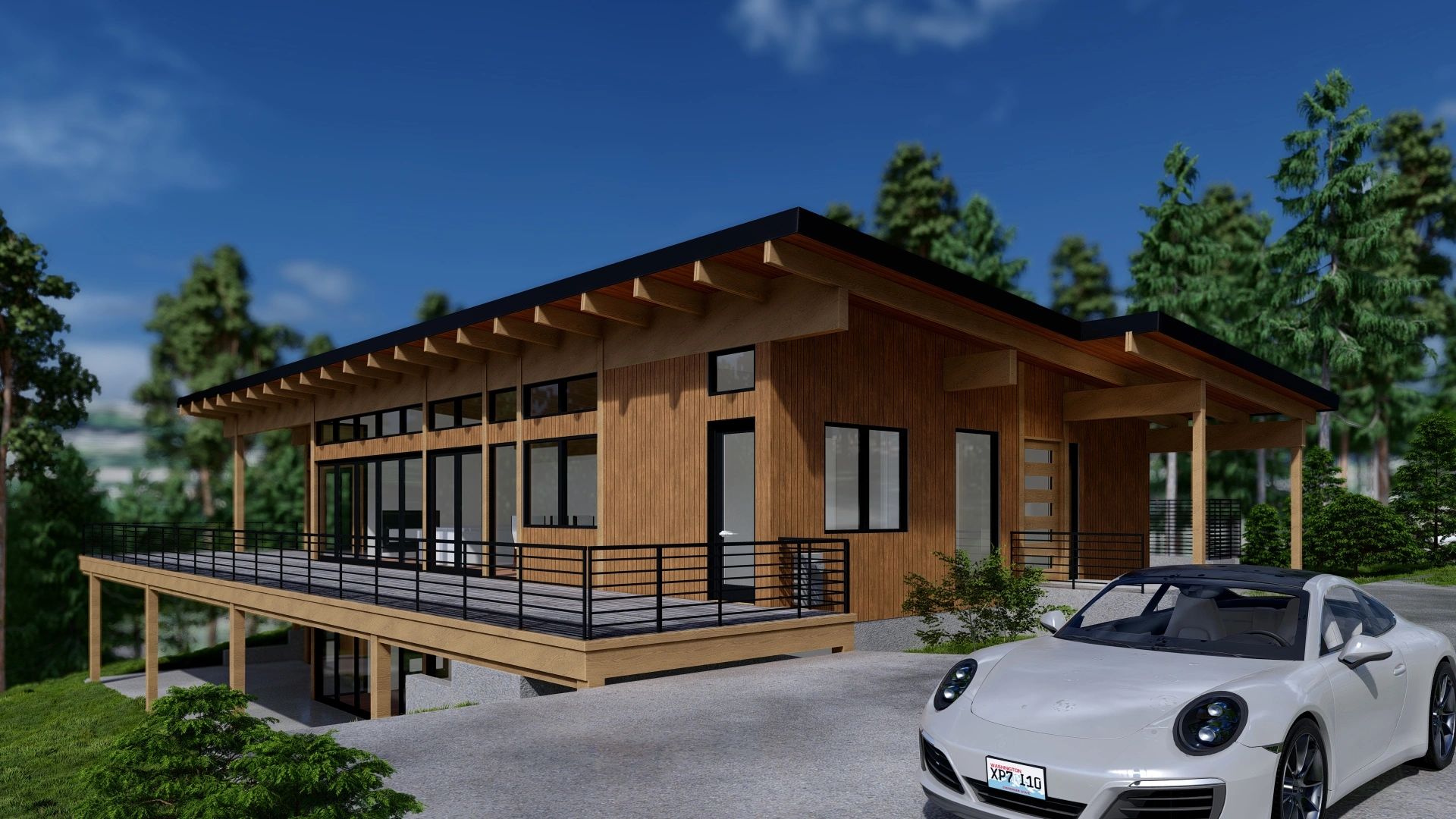 Rendering of New Residence in Bellevue