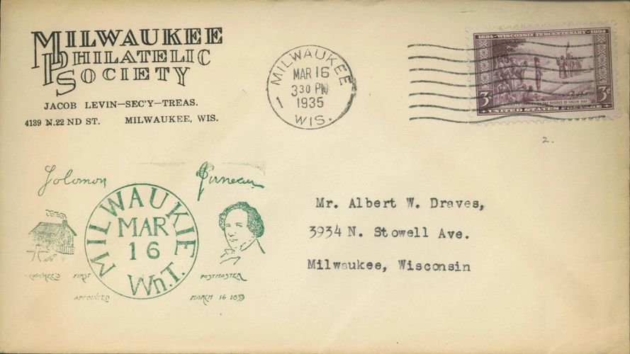 Milwaukee Philatelic Society - Stamp Collecting, Postal History