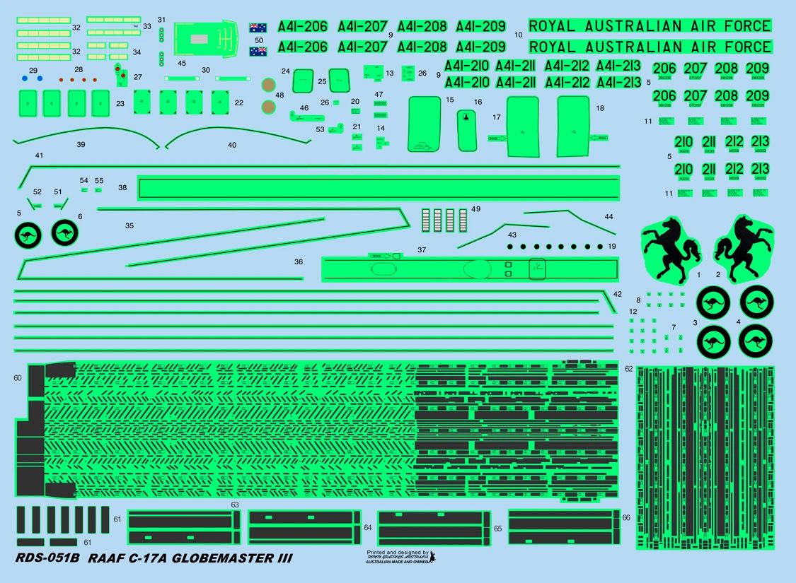1/144 Military Air Decals