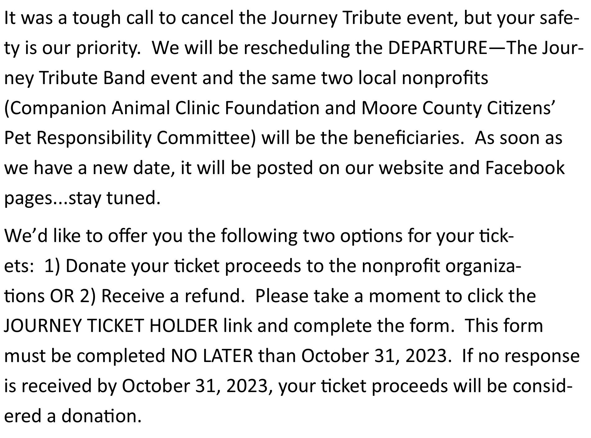 Vision 4 Moore - Events, Concerts