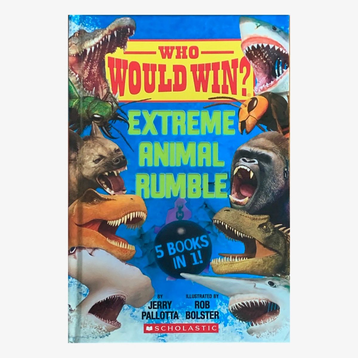 NEW! Who Would Win? Books | Extreme Animal Rumble | 5 Books in 1 ...
