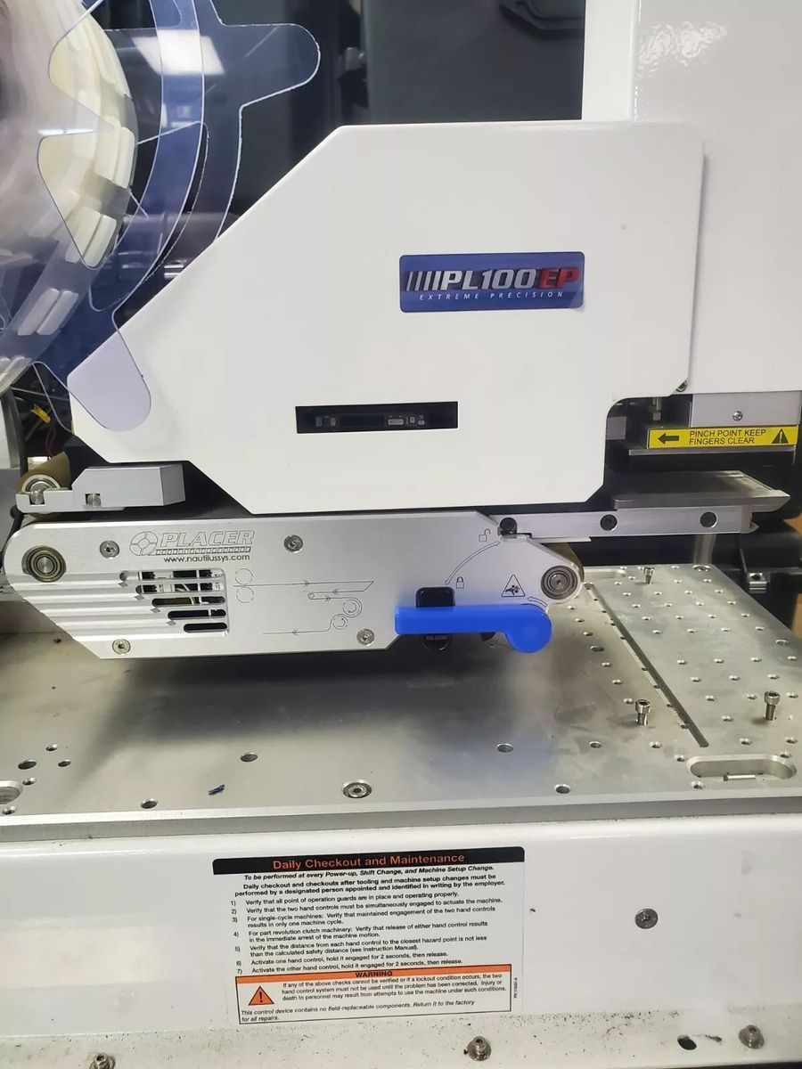 Nautilus Systems PL 100 EPi Placer Applicator