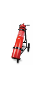 Trolley Fire Extinguisher Co2 (CARBON DIOXODE) 20 kg , FlameTech, BSI ...