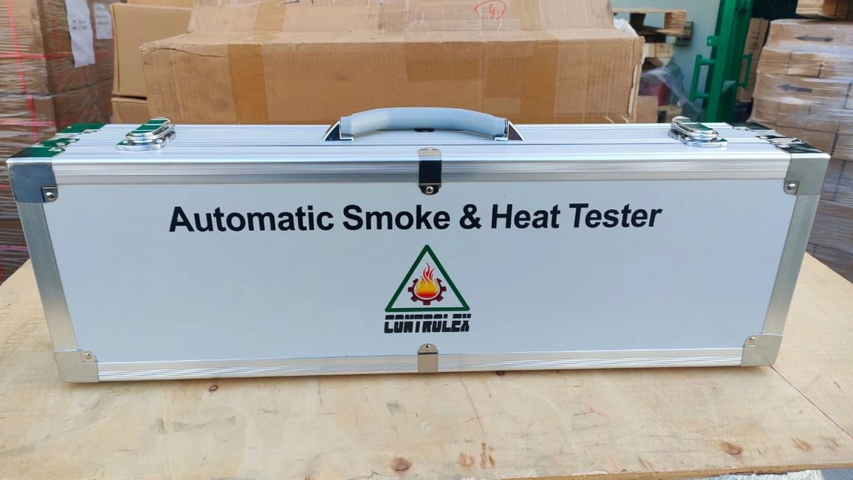 Automatic Smoke & Heat detector Tester Kit- CONTROLEX