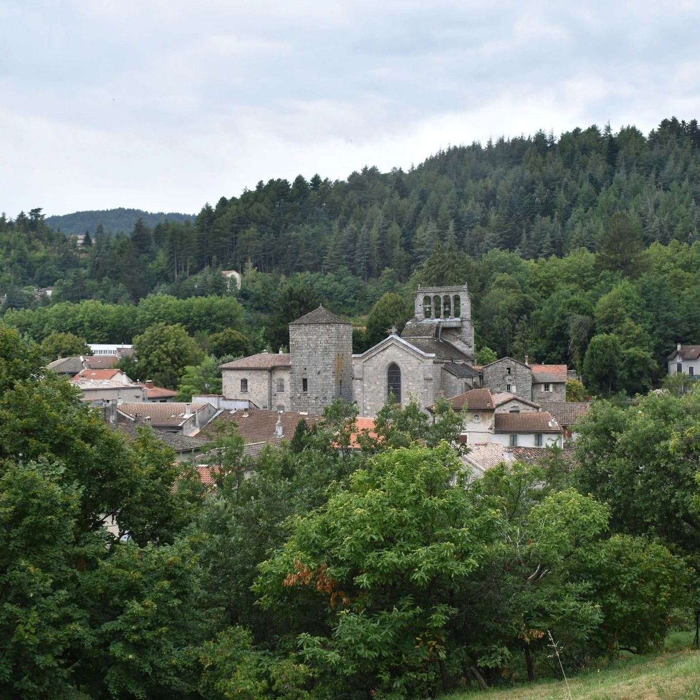 The Medieval Village of Genolhac, France