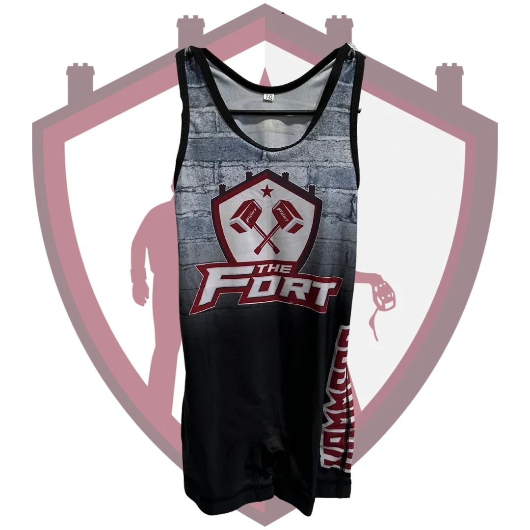 The Fort Boys Black Bricks Hammers Singlet