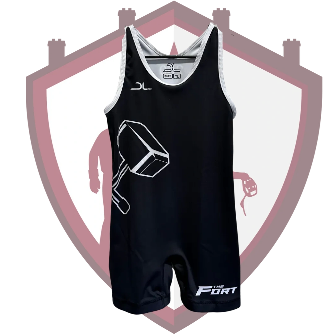 The Fort Boys Black Hammers Singlet