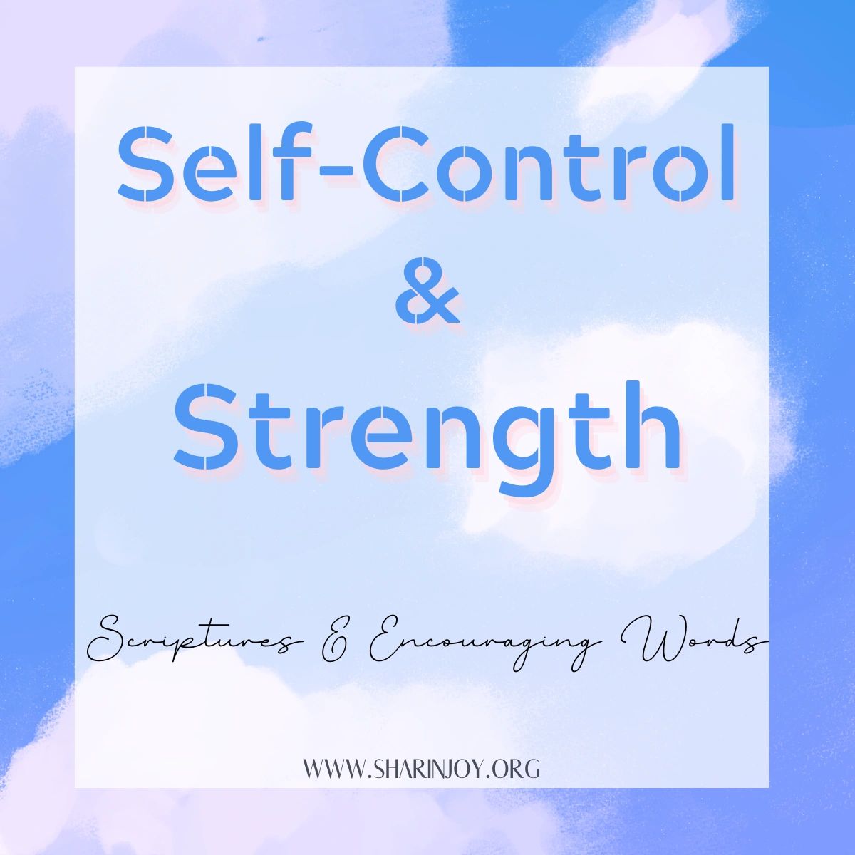 Joy Cards - Self-Control & Strength
