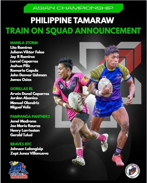 Tamaraw Train On Squad Announced