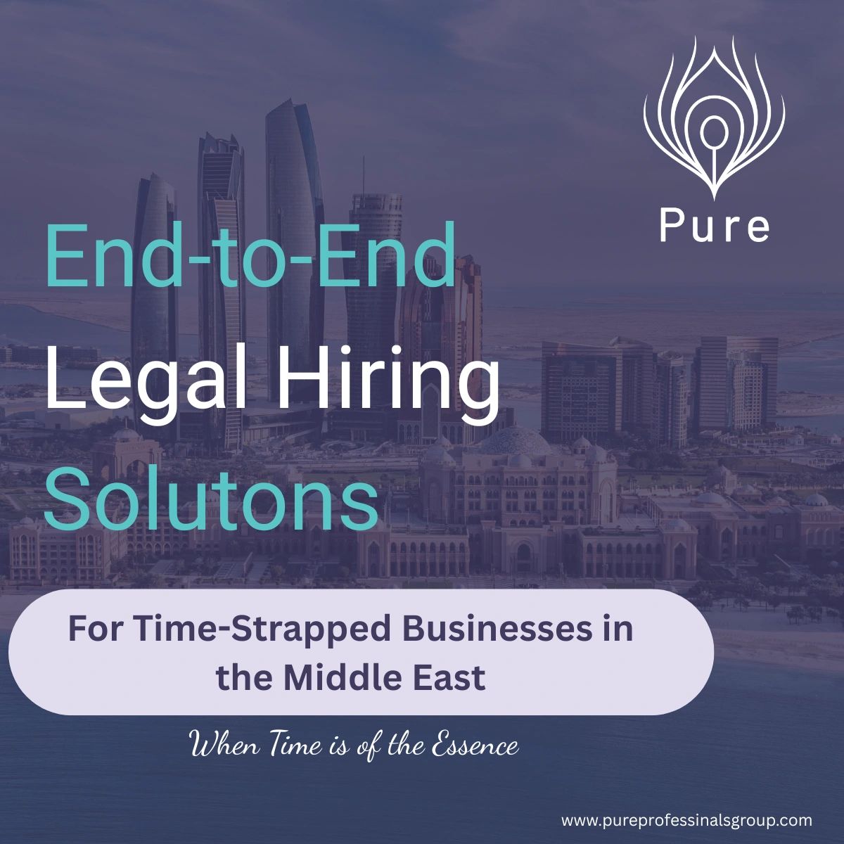 End-to-End Legal Hiring Solutions | Pure Professionals Group