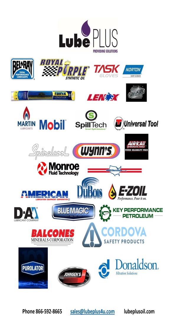 LUBE PLUS INC. - Distribution Service, Royal Purple Synthetic Oil