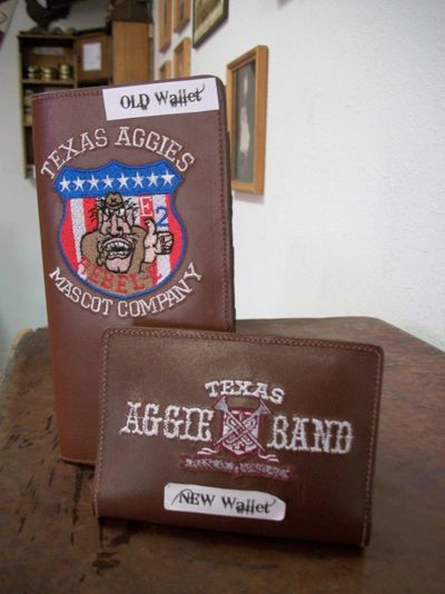 Large Hand Made Corps Style Wallet w/ Logo