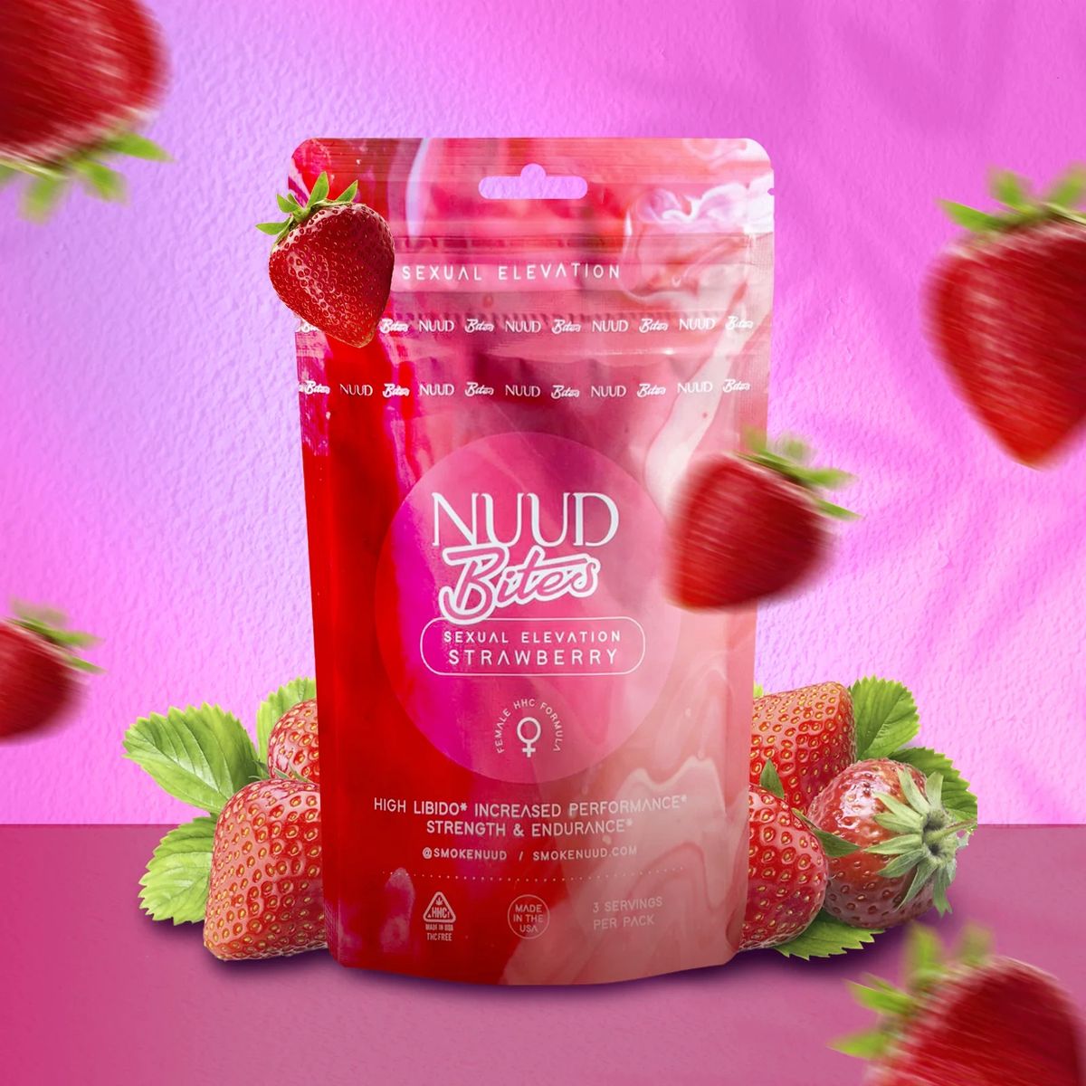 Strawberry Aphrodisiac Woman Gummies