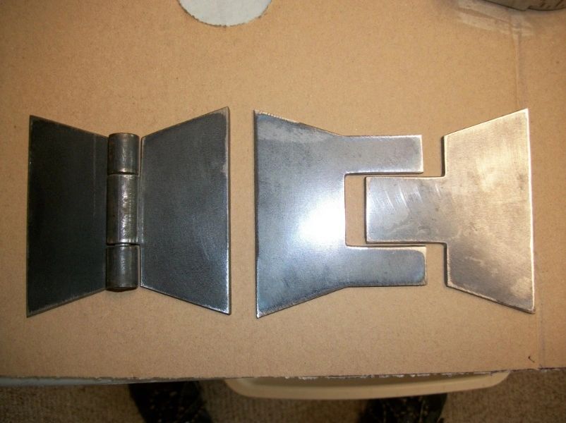 11 Ga. Dovetail hinge #126B