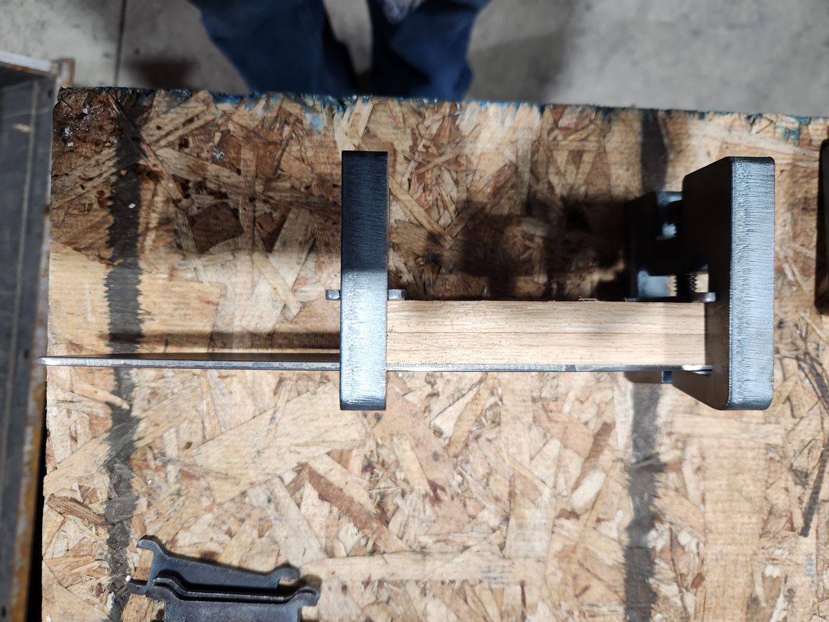 Knife handle drilling clamp set #222T