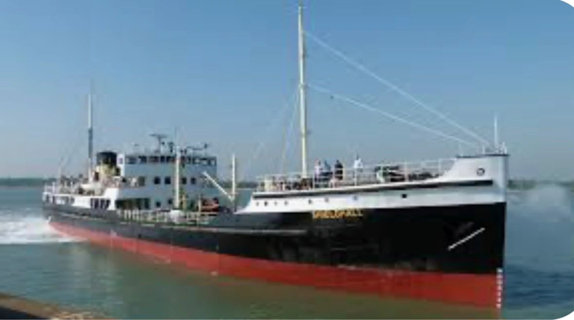 The Ghost Ship SS Shieldhall, Southampton