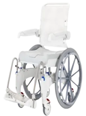 Aquatec Ocean Ergo Self Propel Shower Commode