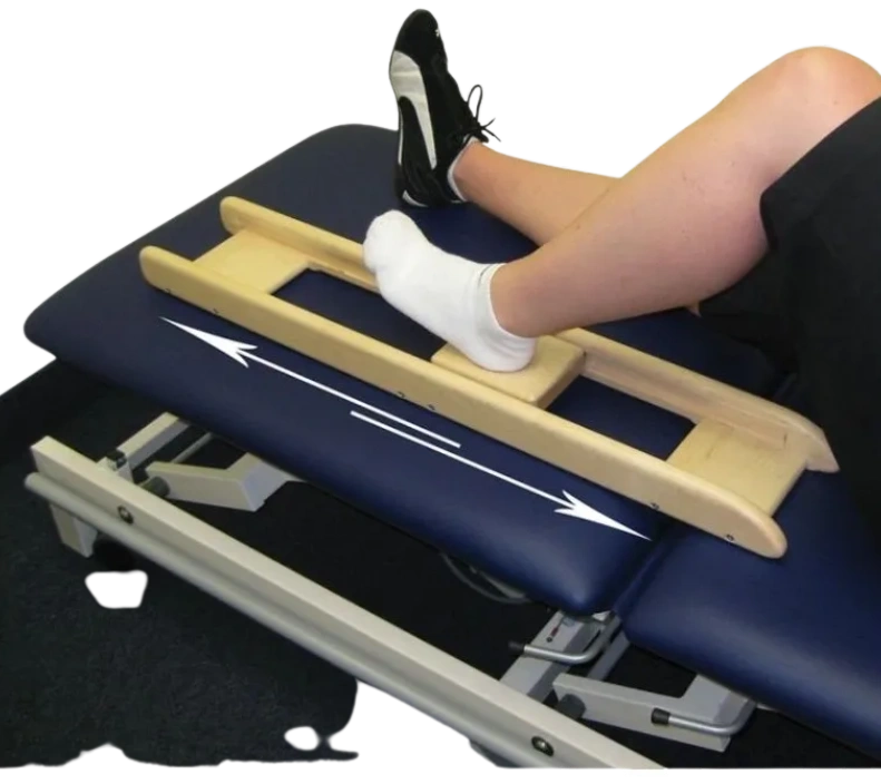 ROM/Glider/Slider Board - Wood for Knee Rehabilitation