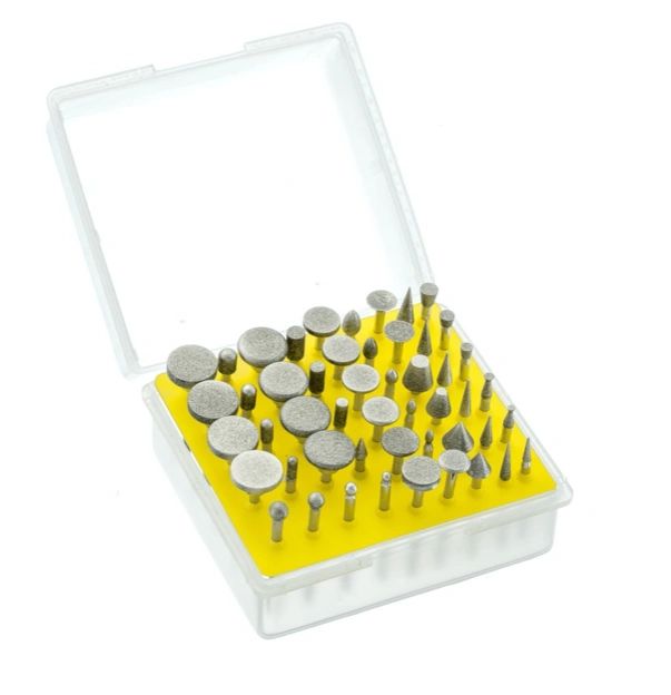 50 pc Assorted Diamond Bur Set