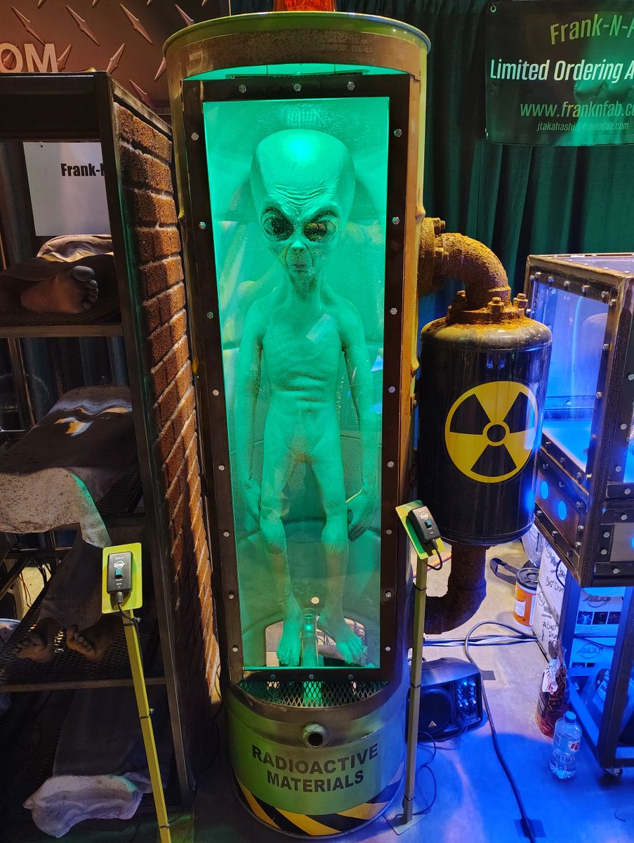 Double Stack Drum Fog Blaster With Monster Display