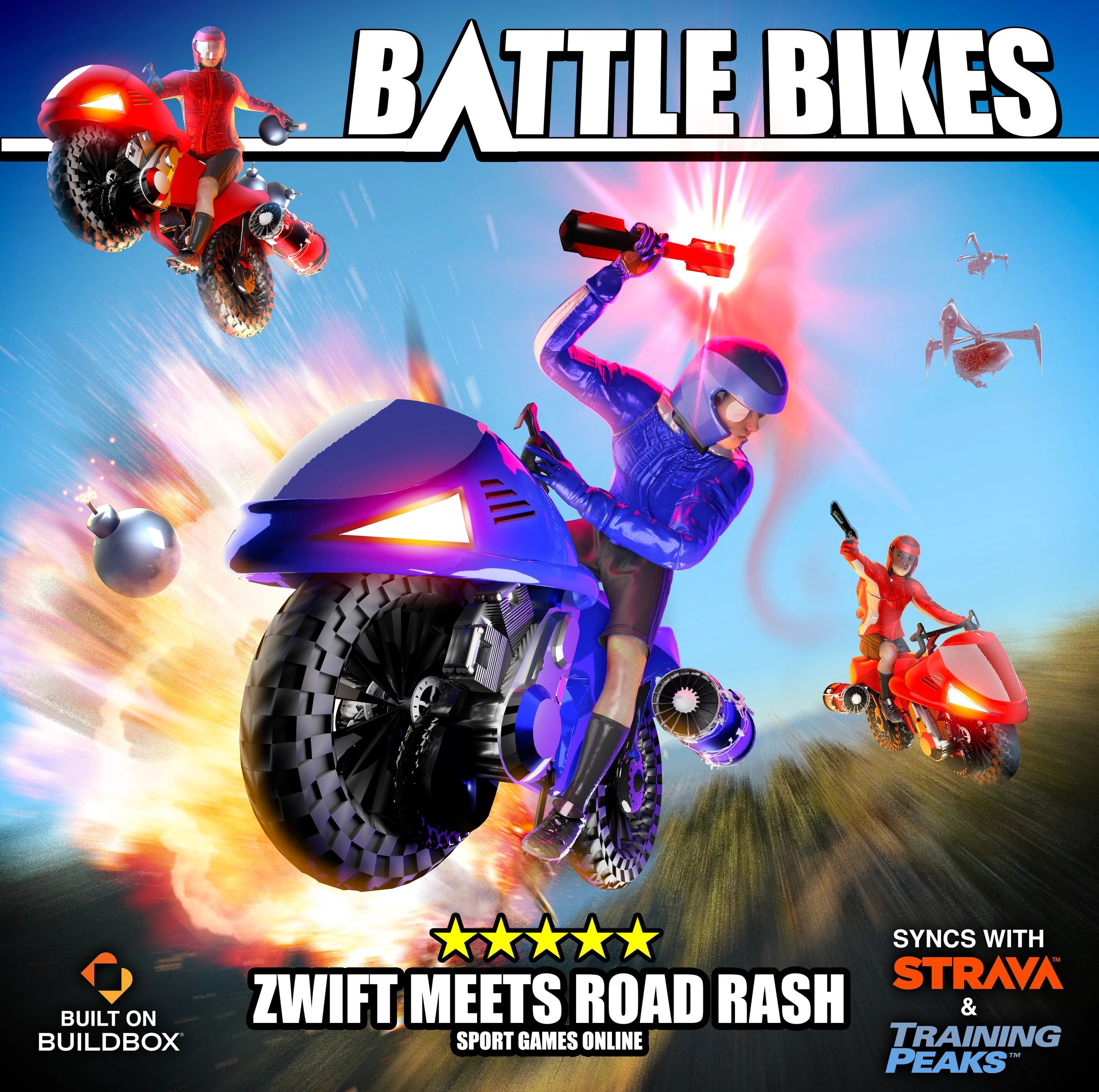 Battle Bikes : Cycling for Buildbox World