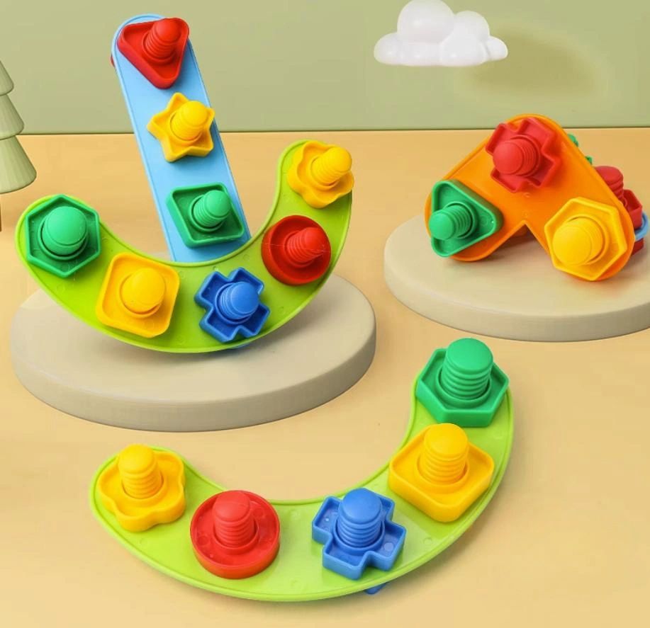 Plastic Screw Set (20 pairs & 10 plates）