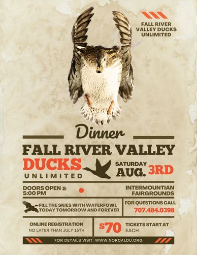 Northern California Ducks Unlimited Events