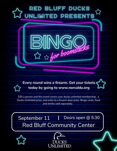 Northern California Ducks Unlimited Events