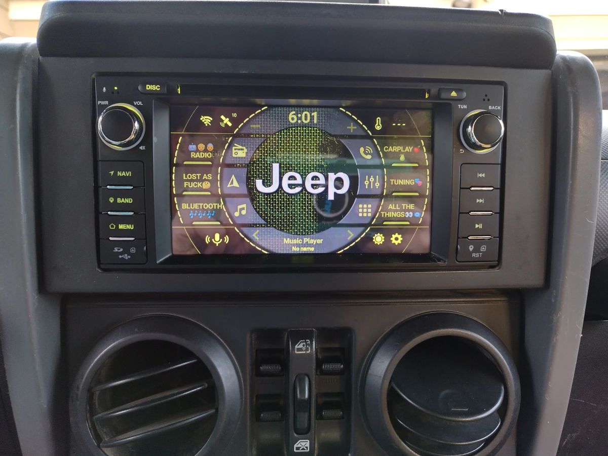 "The Sniper" Jeep Wrangler Radio JK/JKU 2007-2018