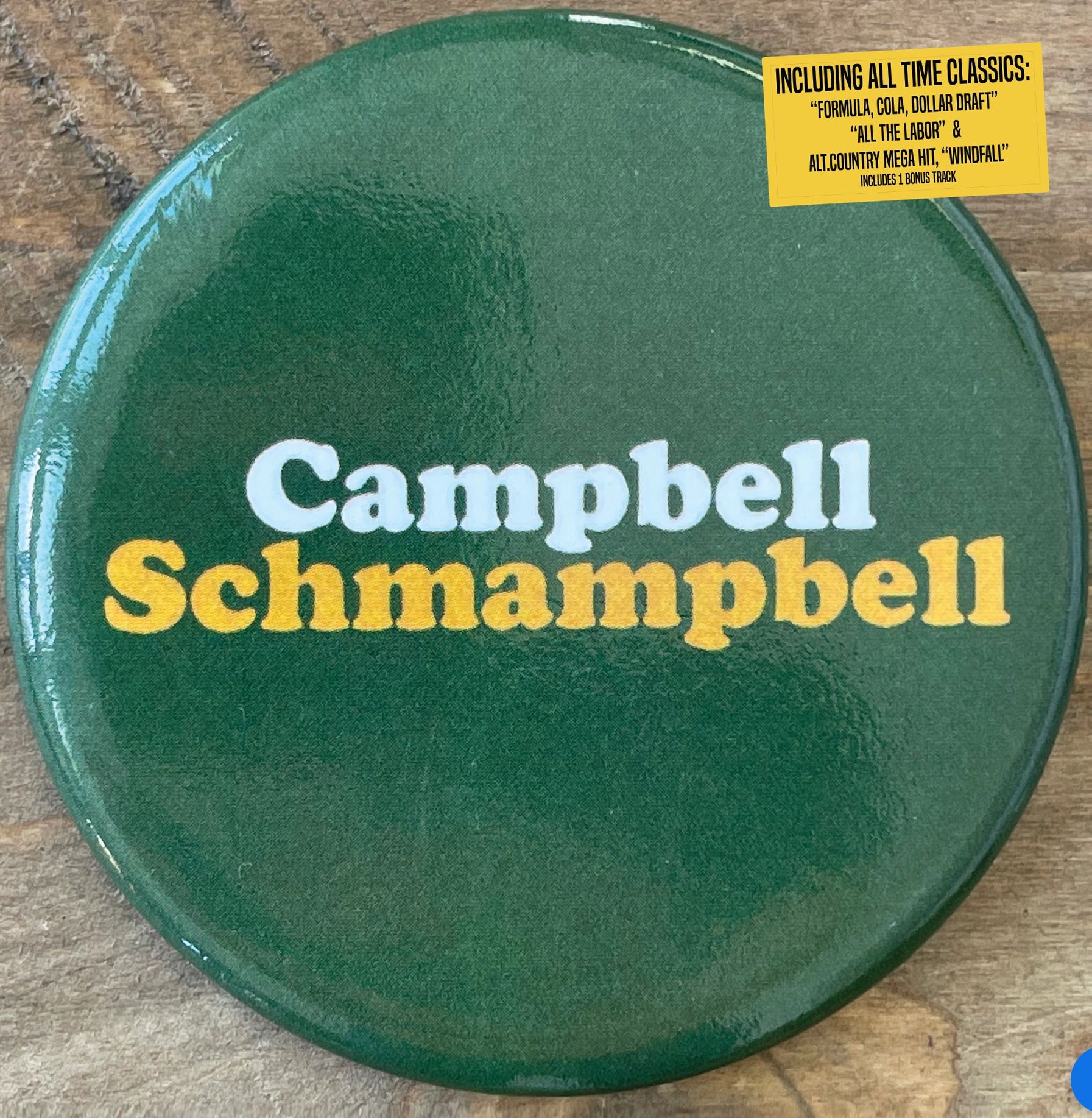 Dusted vinyl records