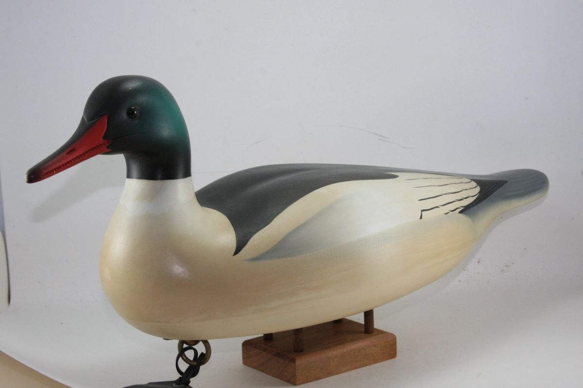 Keith Mueller Common Merganser decoy