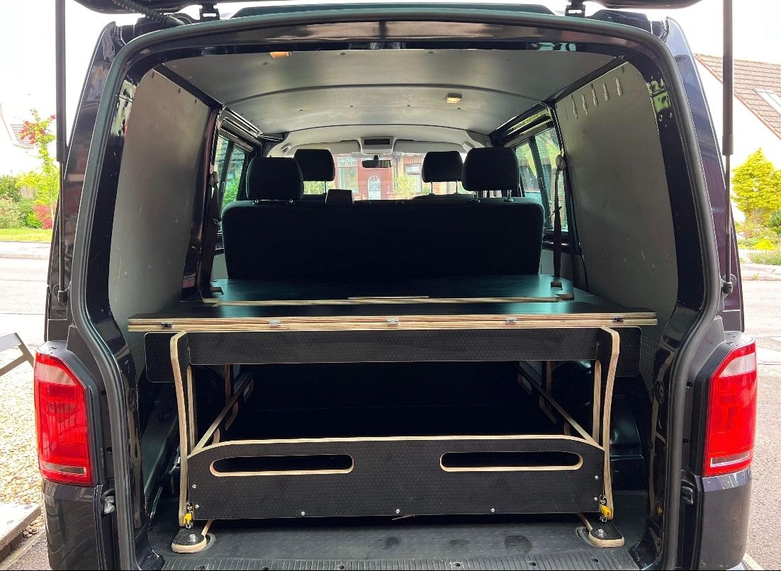 fixed kombi bed vw t5/t6