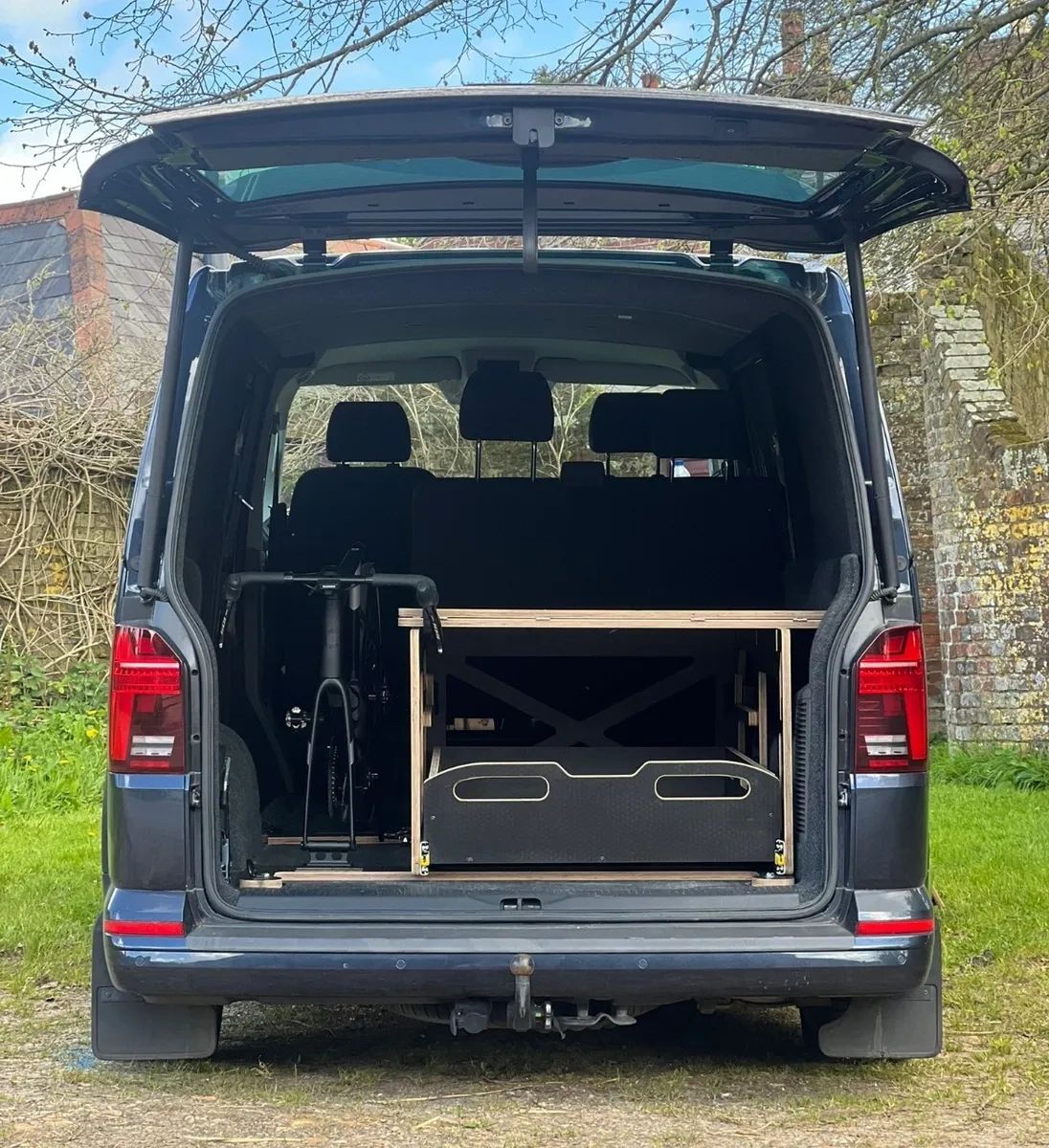 Fixed kombi bed 110cm
