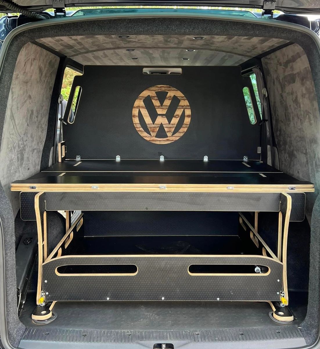 fixed kombi bed vw t5/t6