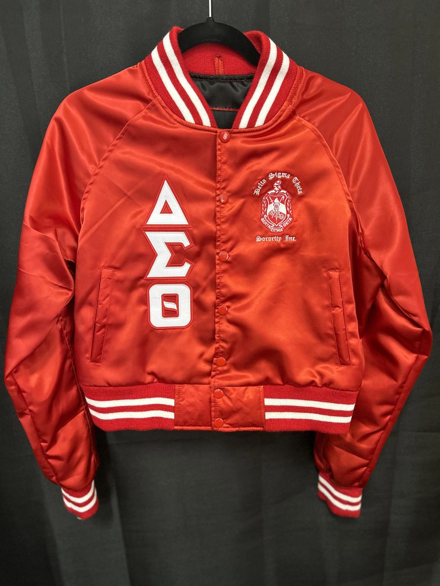 Delta Satin Crop Jacket