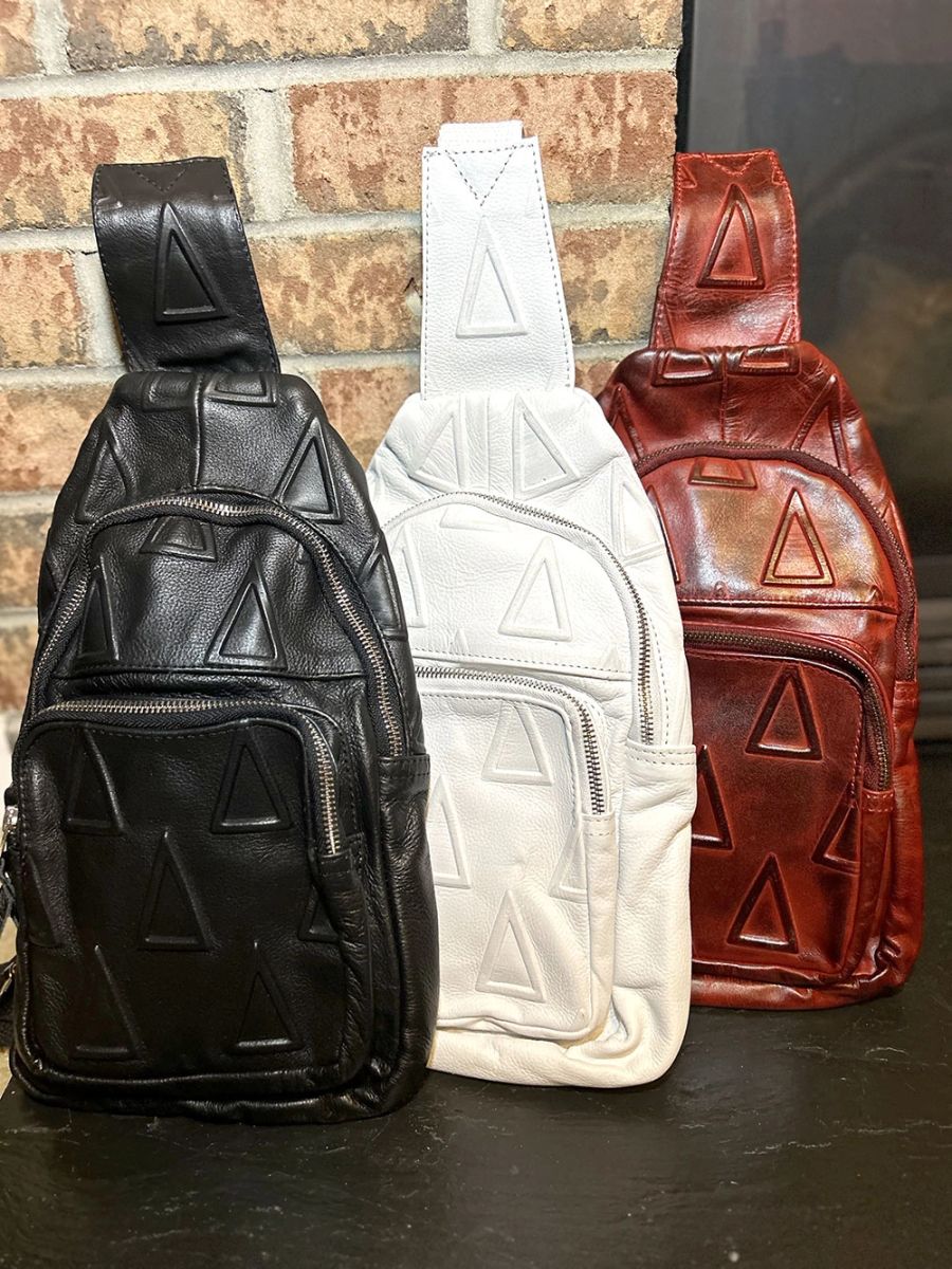Pyramid Crossbody Bag