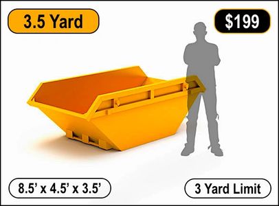 Micro Dumpster - Mini Dumpster Rental, Landscape Material Supply