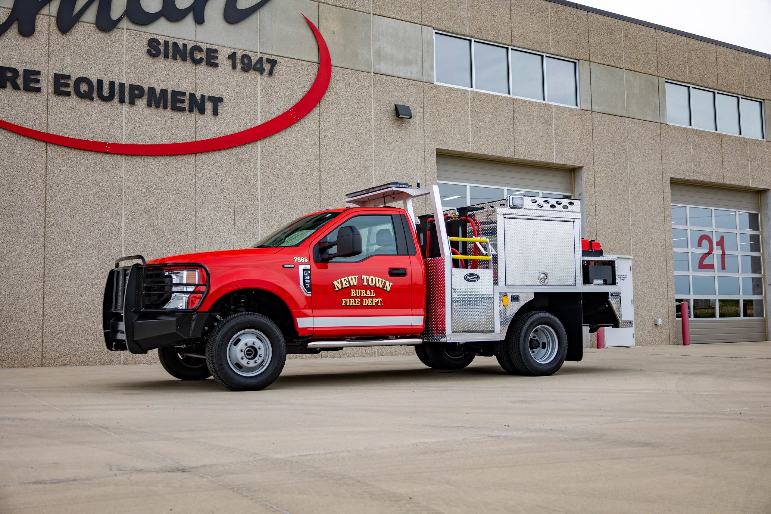 New Town, ND - Heiman Fire Wildland