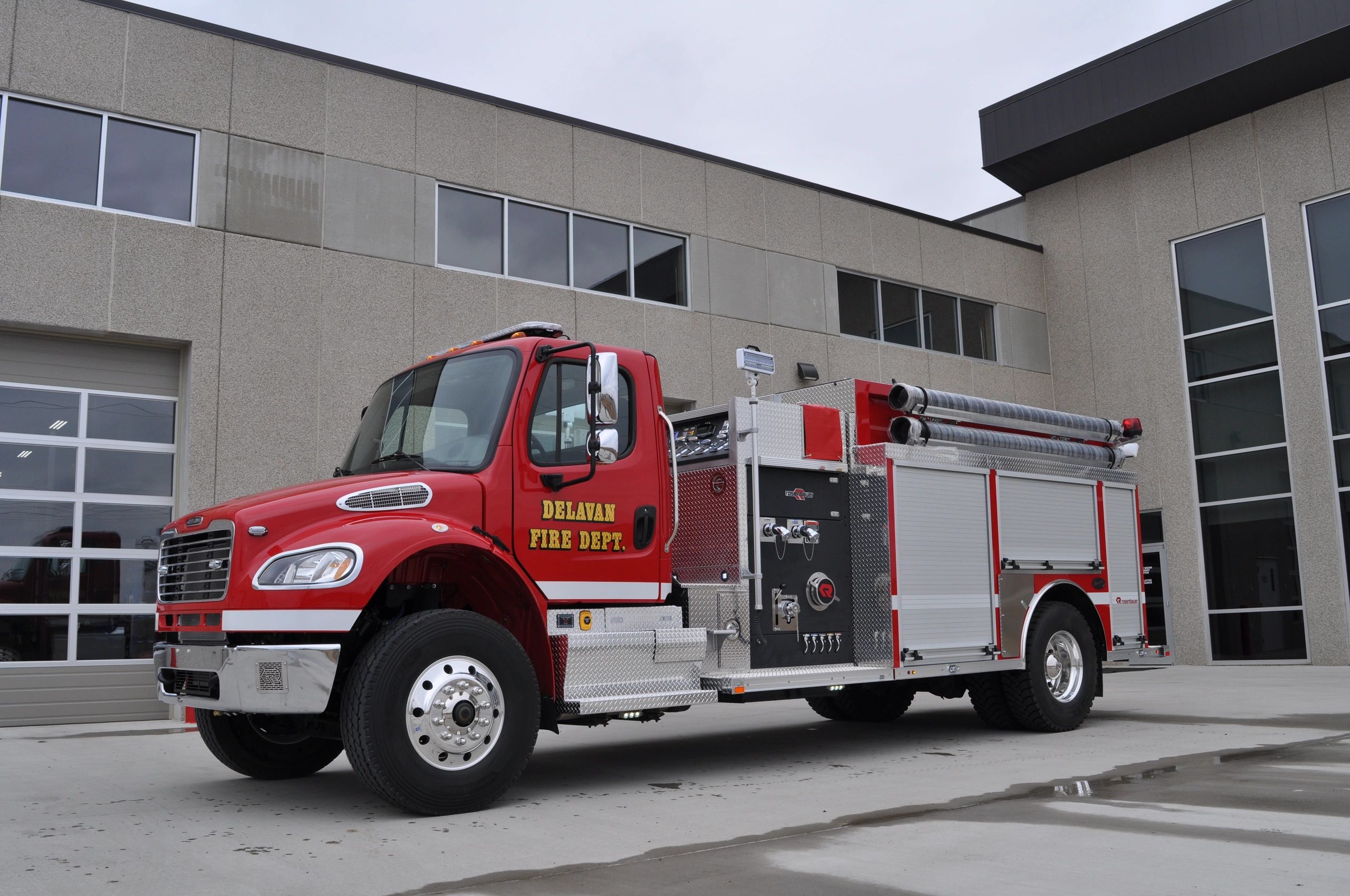 Delavan, MN Fire Dept. - Rosenbauer Pumper